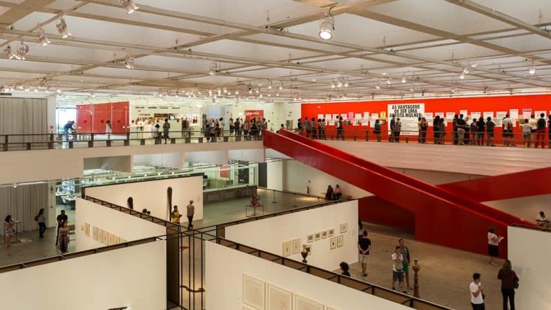 O MASP, ou Museu de Arte de São Paulo