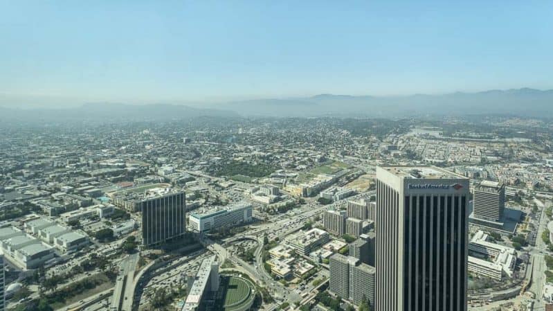 OUE Skyspace: a melhor vista de Los Angeles