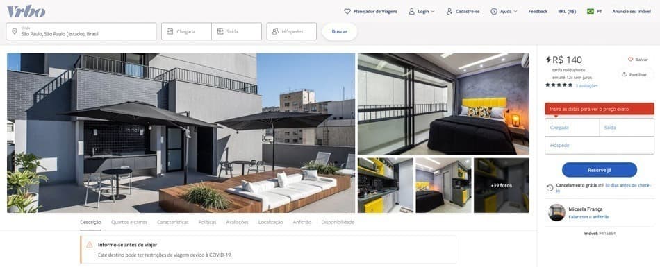 Vrbo é confiável? Saiba como funciona o site no Brasil